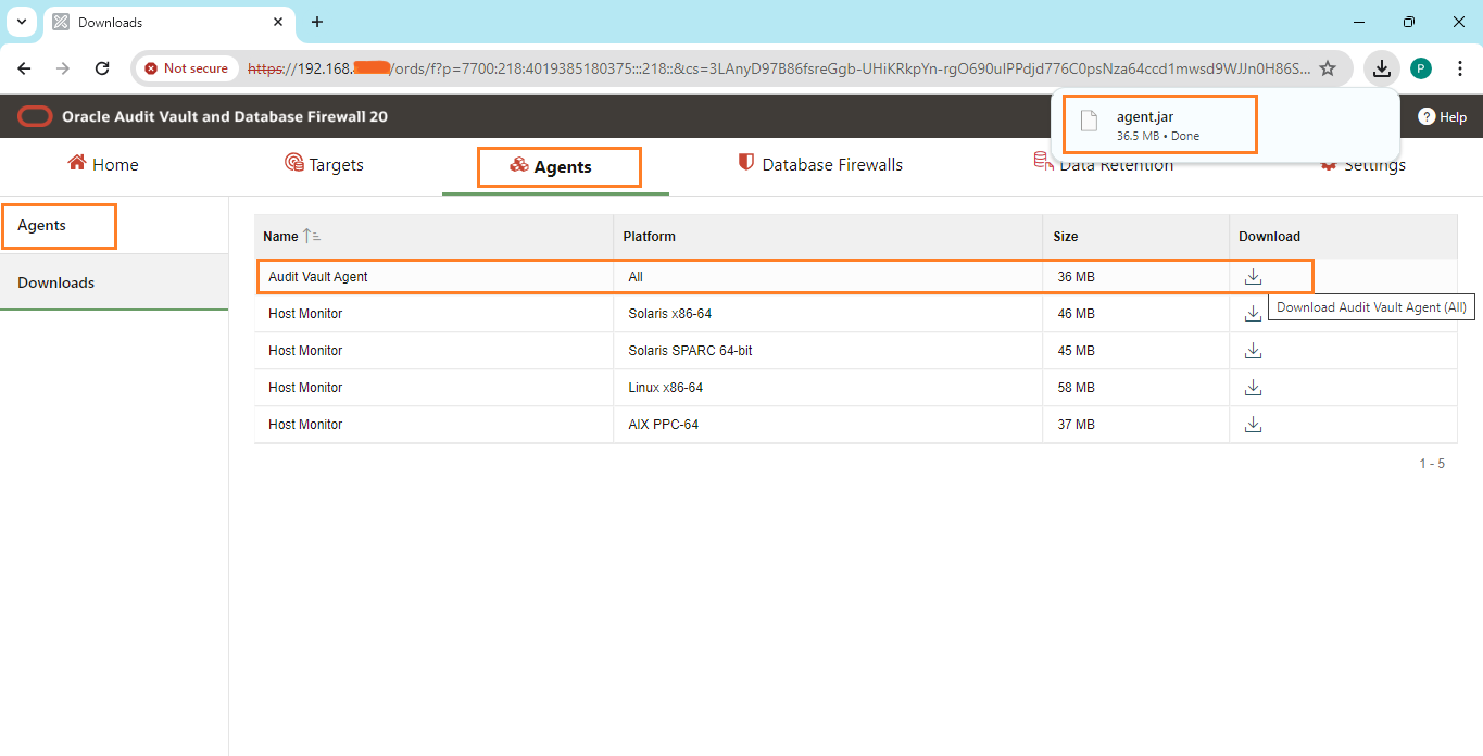 Audit Vault Agent installation on Linux - orakldba - ORACLE Tutorial