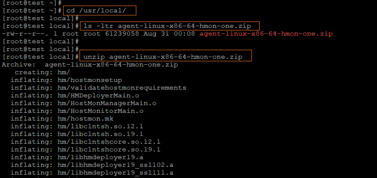 Host Monitor Agent installation on Linux - orakldba - ORACLE Tutorial